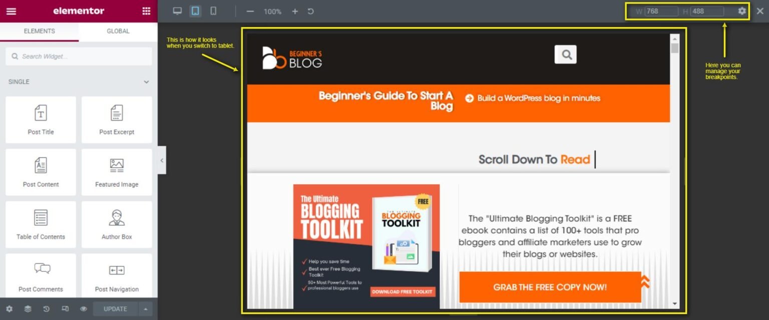 How To Create A Website With Elementor Pro and Start a Lucrative Side Hustle To Make $1000/MO